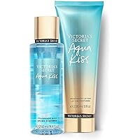 Amazon.com : Victoria's Secret Aqua Kiss Mist & Lotion Set : Beauty & Personal Care