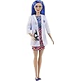 Amazon.com: Barbie Careers Fashion Doll & Accessory, Scientist with ...