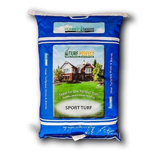 Sport Turf Rye Grass Seed Blend - A Balanced Blend of Fine Bladed, Turf ...