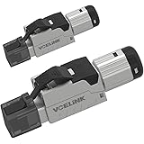Amazon.com: VCELINK RJ45 Cat6A Connectors 2-Pack, Tool-Free Zinc Alloy ...