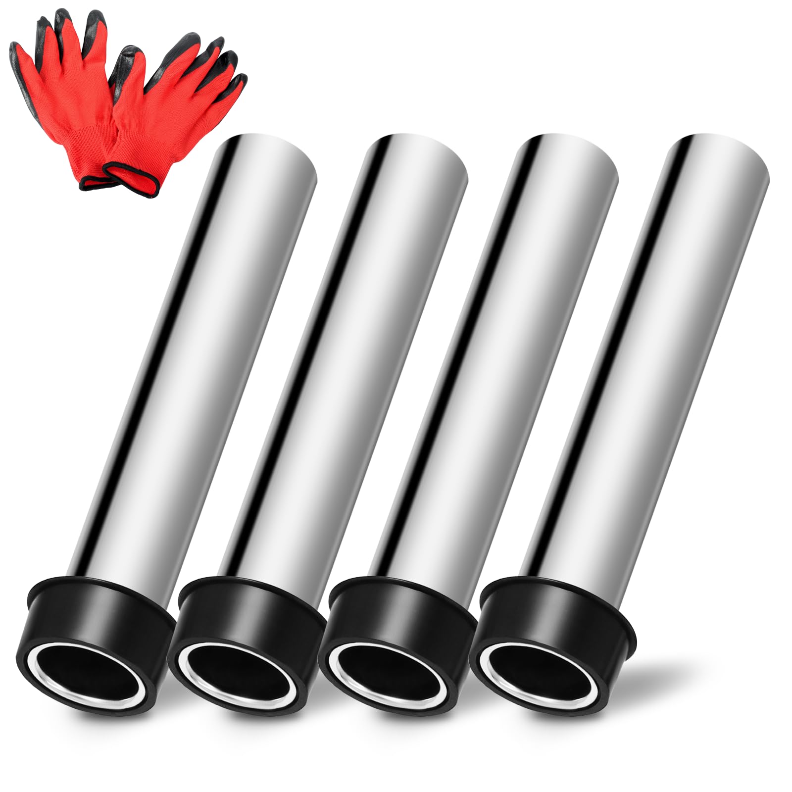 Swess High Brass Bar Sink Overflow Pipe 7.48 in, Metal Sink Strainer ...