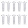500 Pcs 2ml Microcentrifuge Tubes, Graduated Centrifuge Tubes, Clear ...