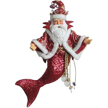Amazon.com: December Diamonds King Neptune Merman Ornament: Home & Kitchen
