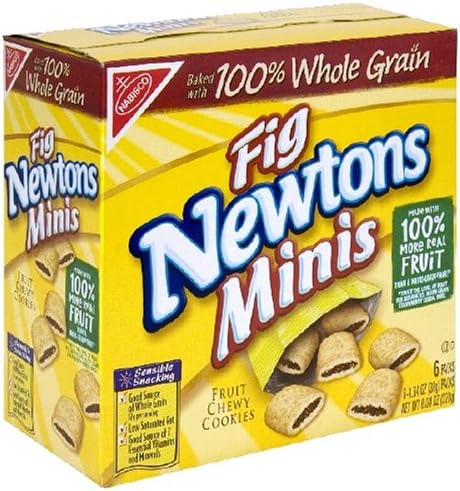 Newtons Whole Grain Minis, (Fig, 6-Count, 6-Pack) | Pricepulse