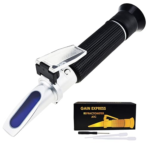 0-10% Brix Refractometer with ATC Low-Concentrated Sugar Content ...