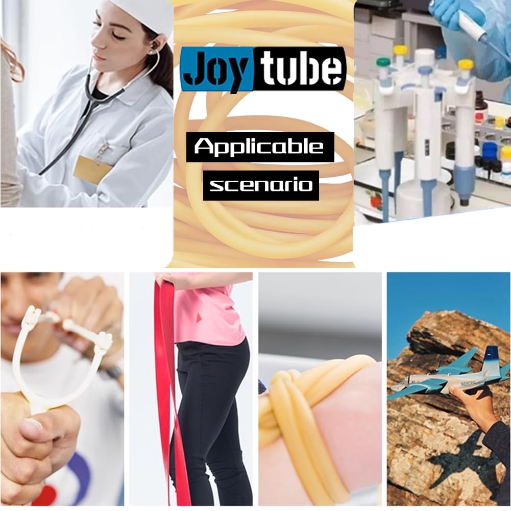 Mua JoyTube Natural Latex Rubber Tubing,3mm(1/8") ID x 6mm(1/4") OD 1 ...