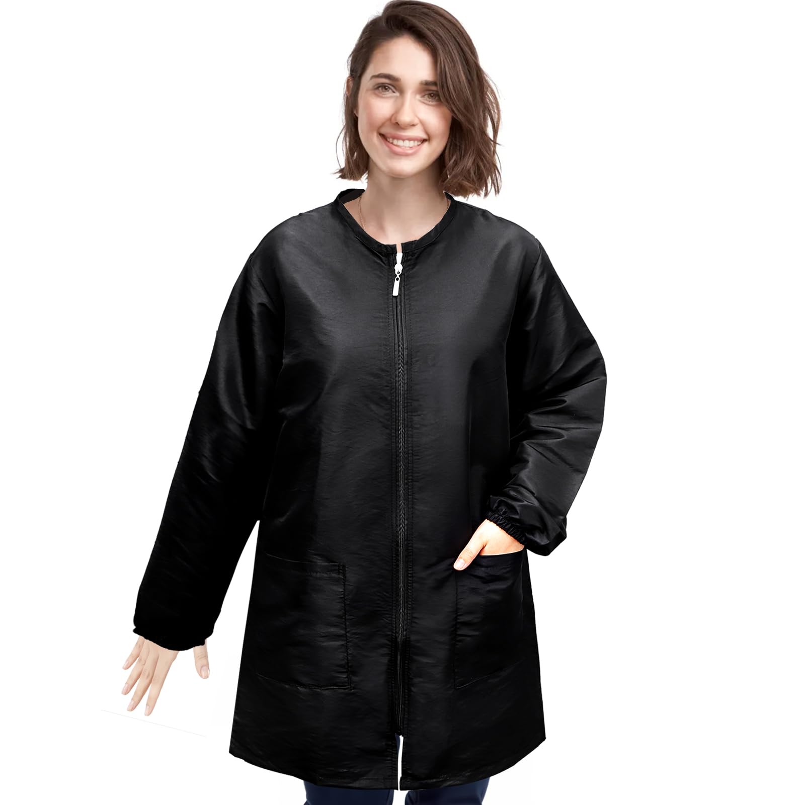 Pumtus Waterproof Pet Grooming Smock, Long Sleeves Dog Grooming ...