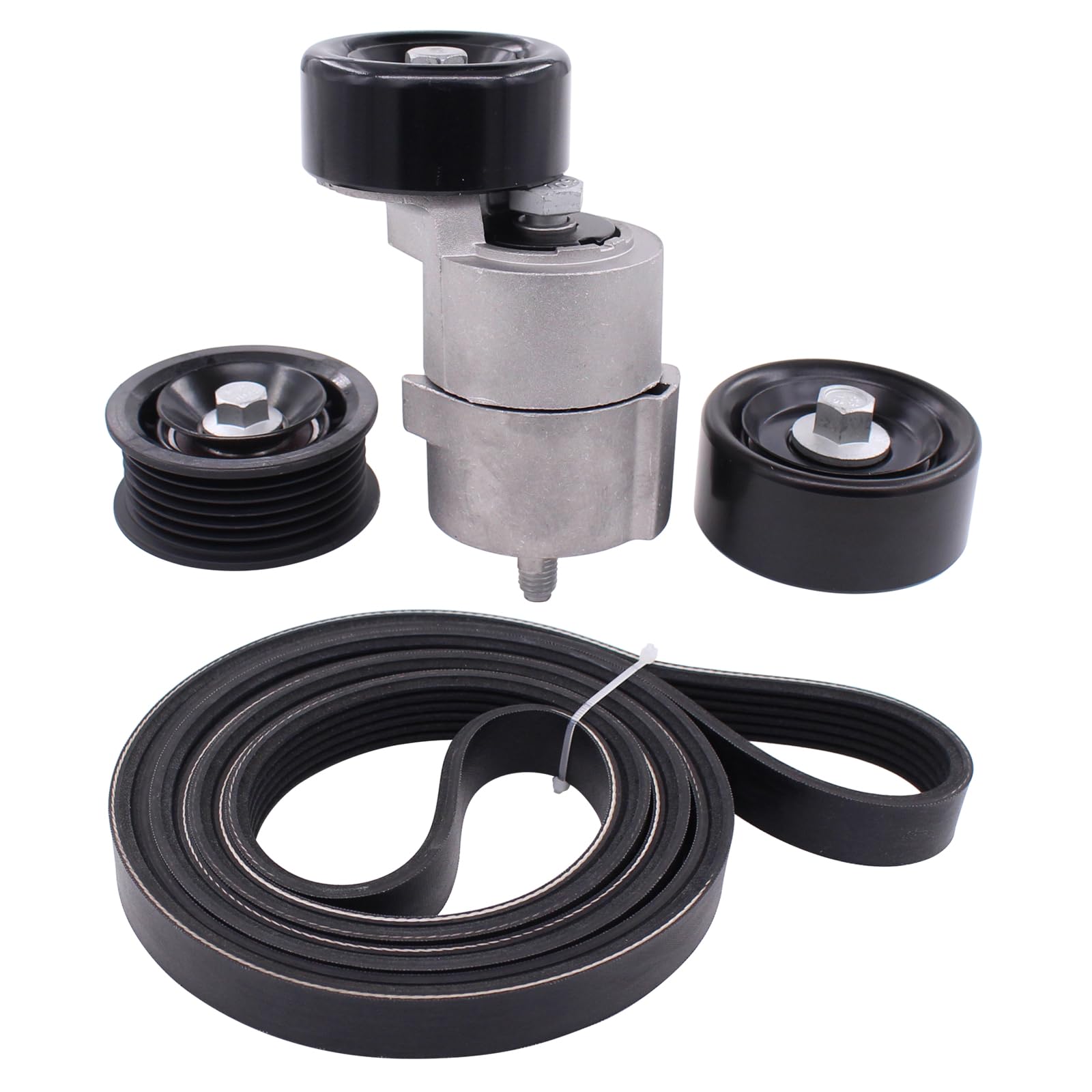 MOTOKU Belt Tensioner and Serpentine Belt Idler Pulley kit for Hyundai ...