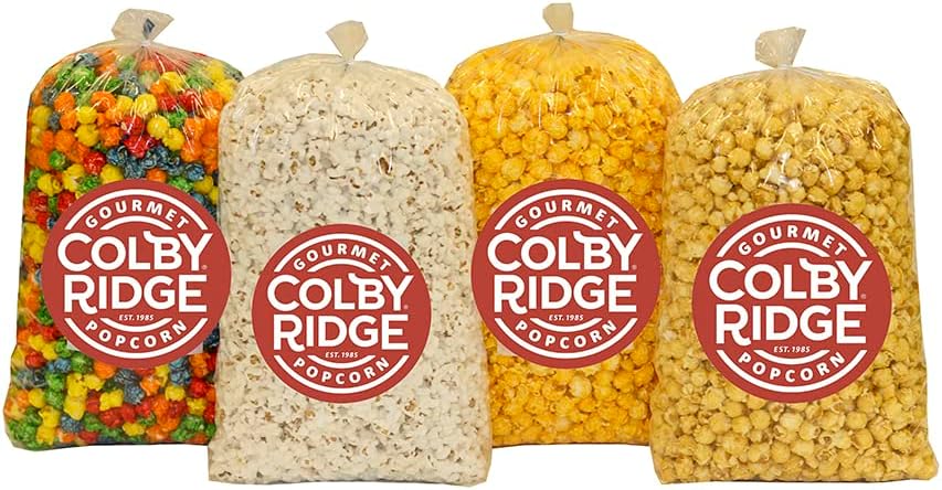 8 Gal. (128 Cups) Popcorn Sampler Colby Ridge Popped Popcorn | Pricepulse