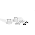 Fluidmaster 7110T-002-P10 Secure Toilet Bolt Caps, White - - Amazon.com
