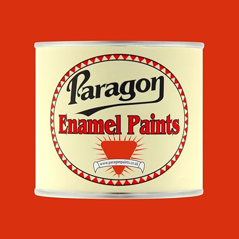 Paragon Paint, 0.5L, Gloss, BS381C 537 Signal Red Enamel Paint: Amazon ...