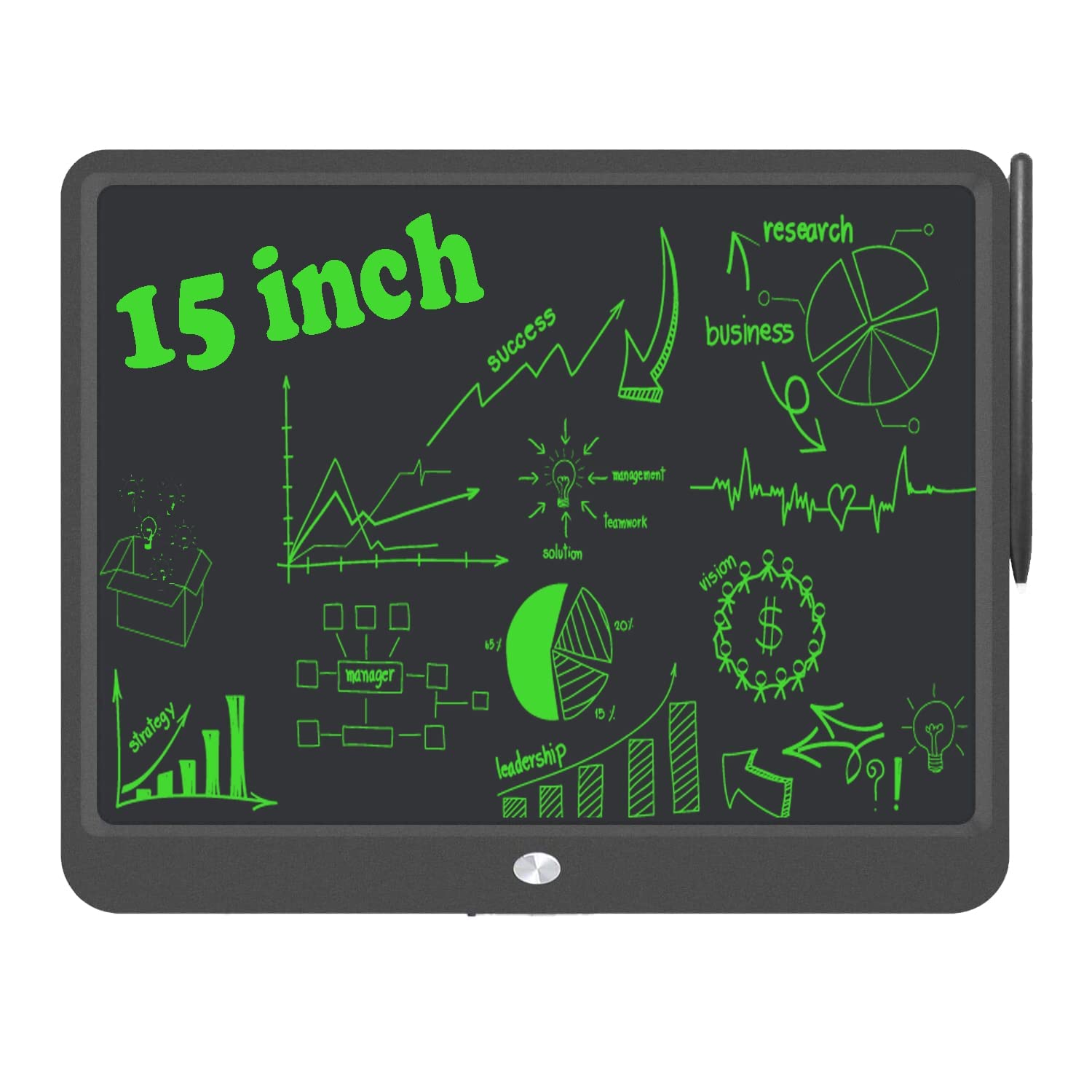 Mua Large Screen Electronic Notepad, 15 Inch Digital Sticky Notes, High ...