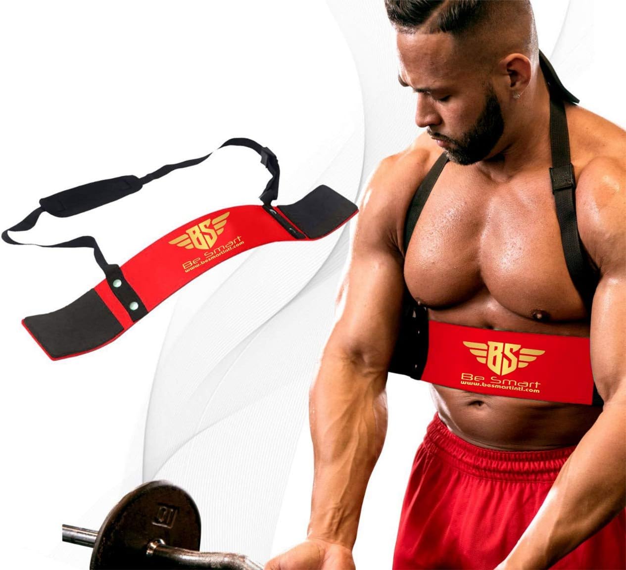 Fitness e palestra BeSMART Heavy-Duty Arm Blaster Body Building Bomber ...