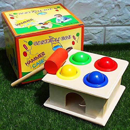 elecnewell Wooden Hammer Bench Toy Early Learning Centre, Hand Eye ...
