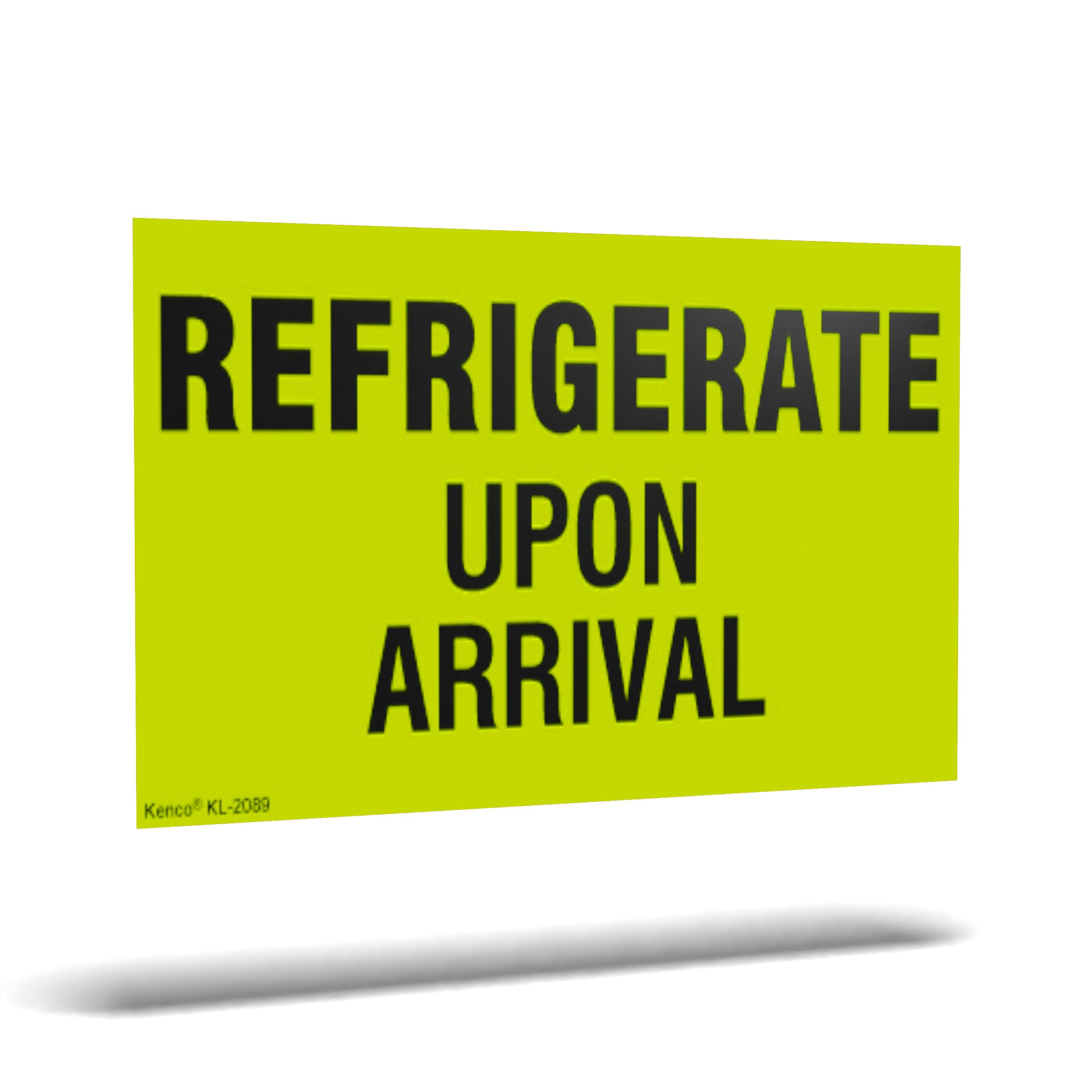 Mua Kenco 3" X 5" Refrigerate Upon Arrival Fluorescent Shipping Label ...