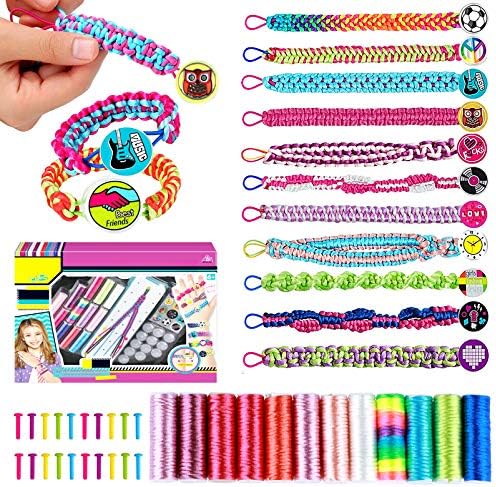 Atonofun Friendship Bracelet Making Kit for Girls, Arts and Crafts Toys ...