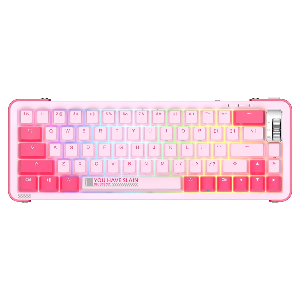 Mua YUNZII Y68 65% Hot Swappable Wireless Mechanical Keyboard with RGB ...