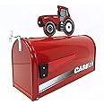Amazon.com: Case IH Rural Style Mailbox with Topper Tractor Red : Tools ...