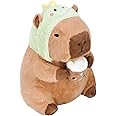 Amazon.com: CHDBLOCK Dinosaur Capybara Plush, Cute Capybara Plush ...