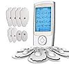 2020 Latest Upgrade Version Dual Channel Rechargeable TENS Unit Muscle ...