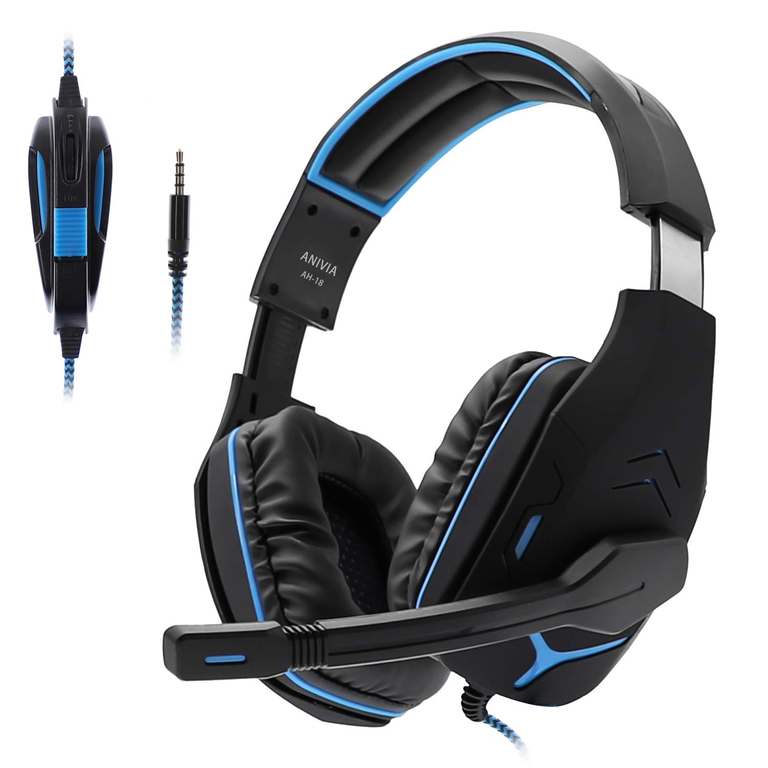 ANIVIA 3.5mm Gaming Headset Noise Reduction Stereo: Amazon.in: Electronics