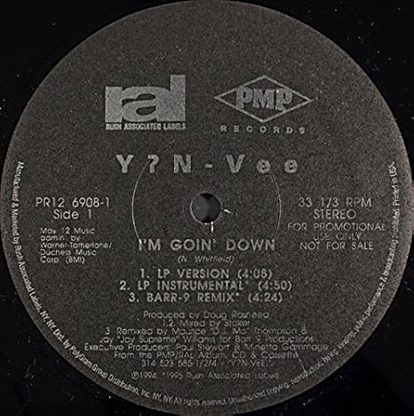 I'm Going Down : Y?n-Vee: Amazon.fr: CD et Vinyles}