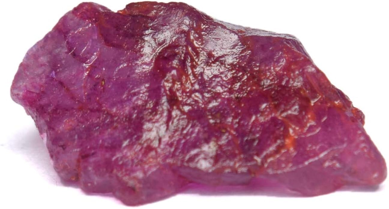 Amazon.com: Rare Raw Red Ruby 7.00 Ct Uncut Rough Ruby Natural Raw Ruby ...