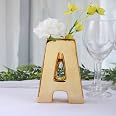 Amazon.com: Efavormart 6" Shiny Gold Plated Ceramic Letter A Sculpture ...