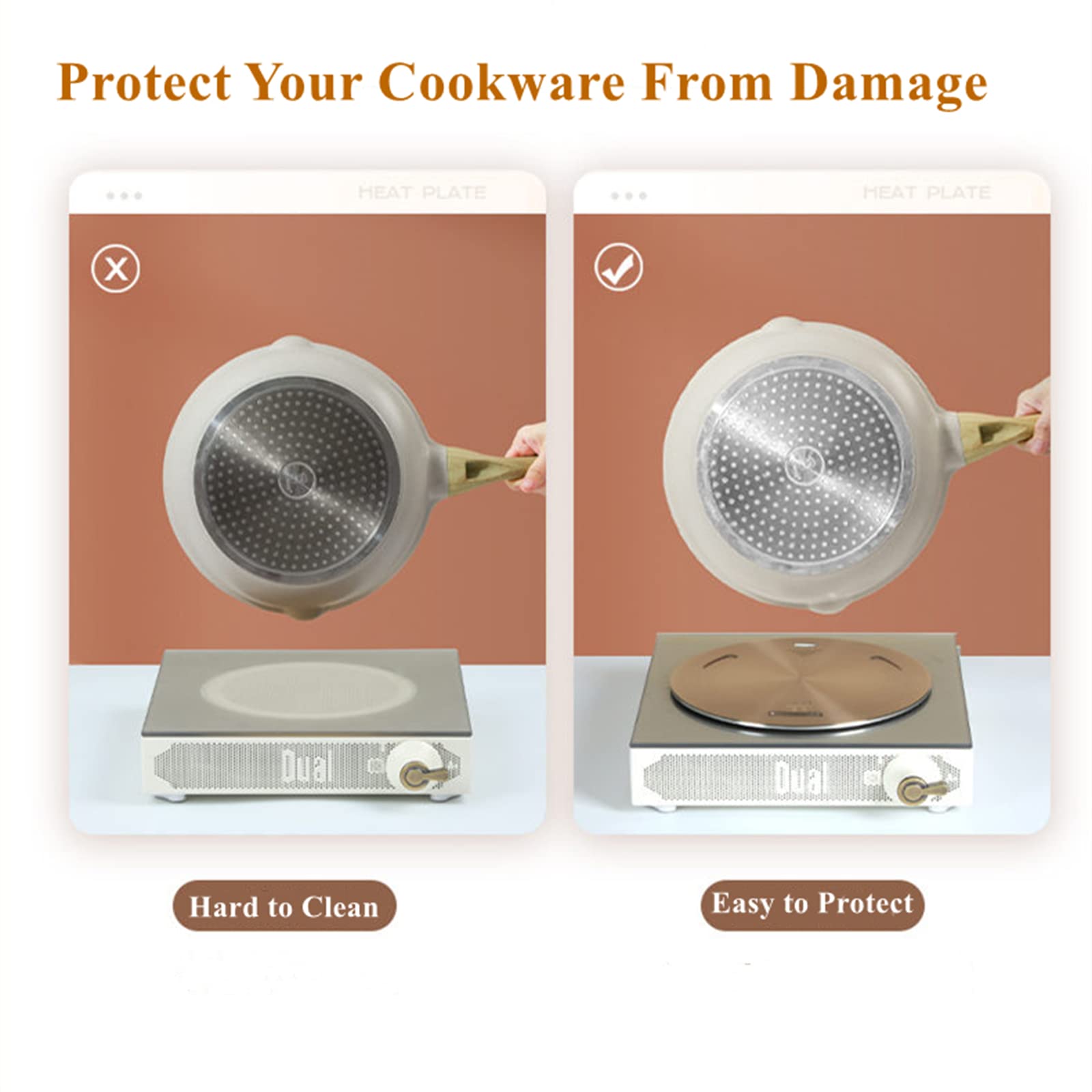 Mua Heat Conduction Plate for Gas Stove, Beswarmy 9.45inch Heat ...