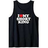 Amazon.com: I Love My Short King T-Shirt : Clothing, Shoes & Jewelry