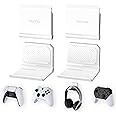 Amazon.com: PlayVital FOLD Controller Holder Wall for PS5 PS4 Xbox Switch Pro Headset, 2 Pack ...