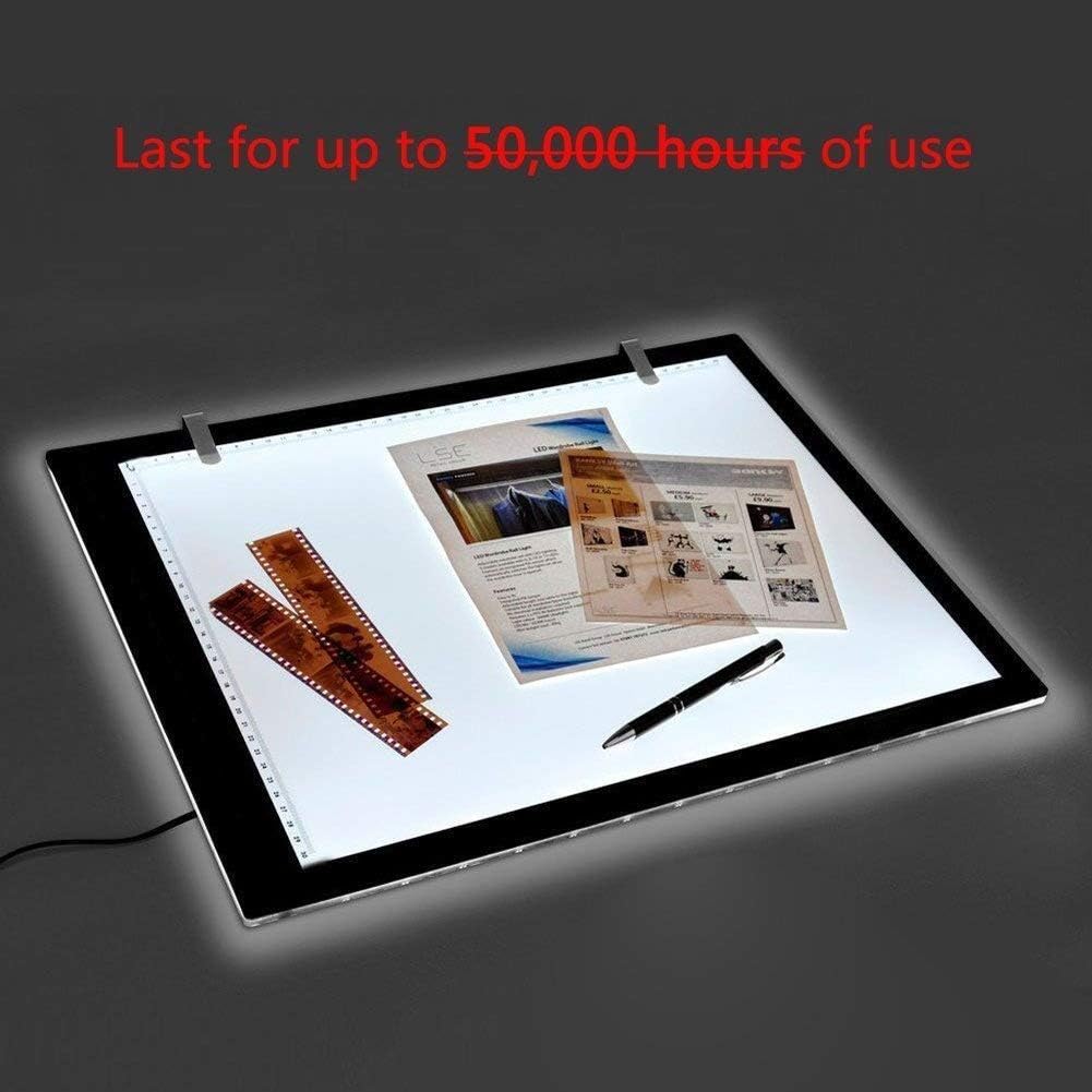 Super Thin A4 Light Box USB Power LED Drawing Copy Tracing Light Box ...