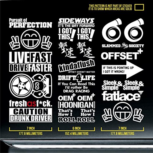 Compare Price: tuner decals - on Statements Ltd