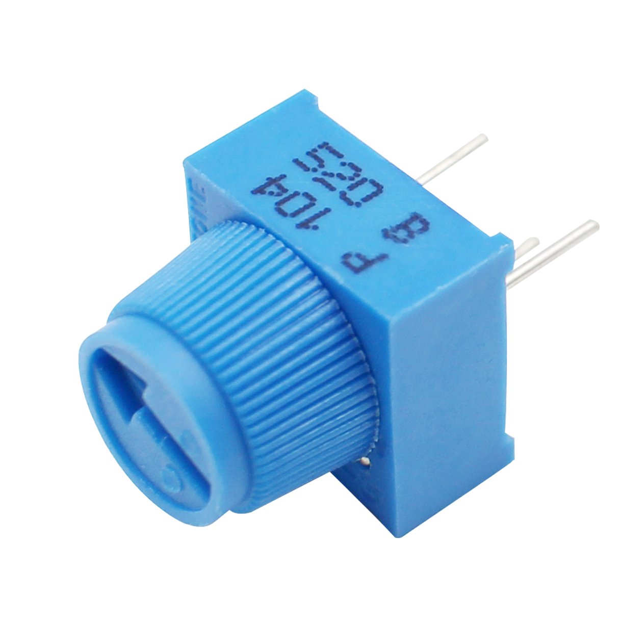 100K Ohm Trimpot Breadboard Trim Potentiometer P104 With Knob For ...
