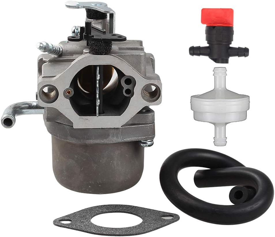 Amazon.com : Powtol 590399 Carburetor Carb for Briggs & Stratton 796077 ...