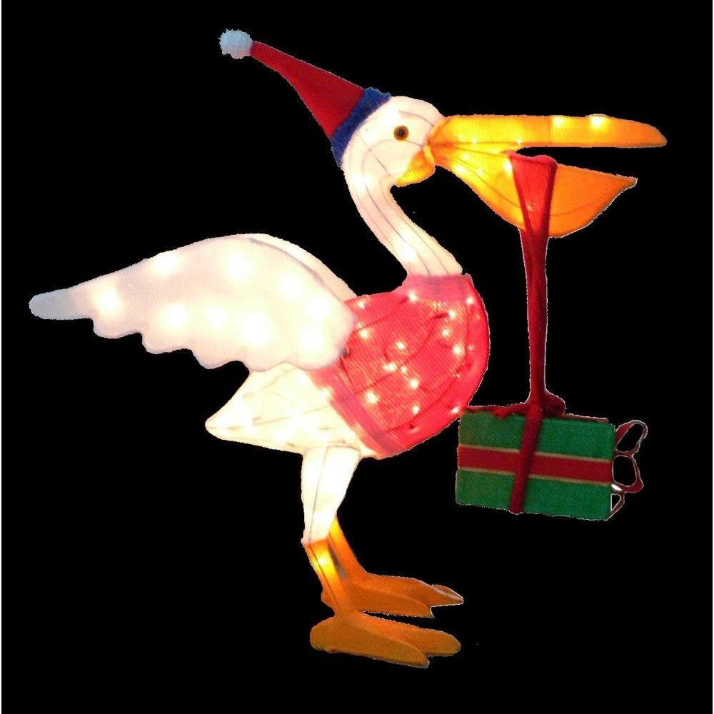 Amazon.com : 36 In. H Pre Lit Holiday Christmas Tropical Florida ...