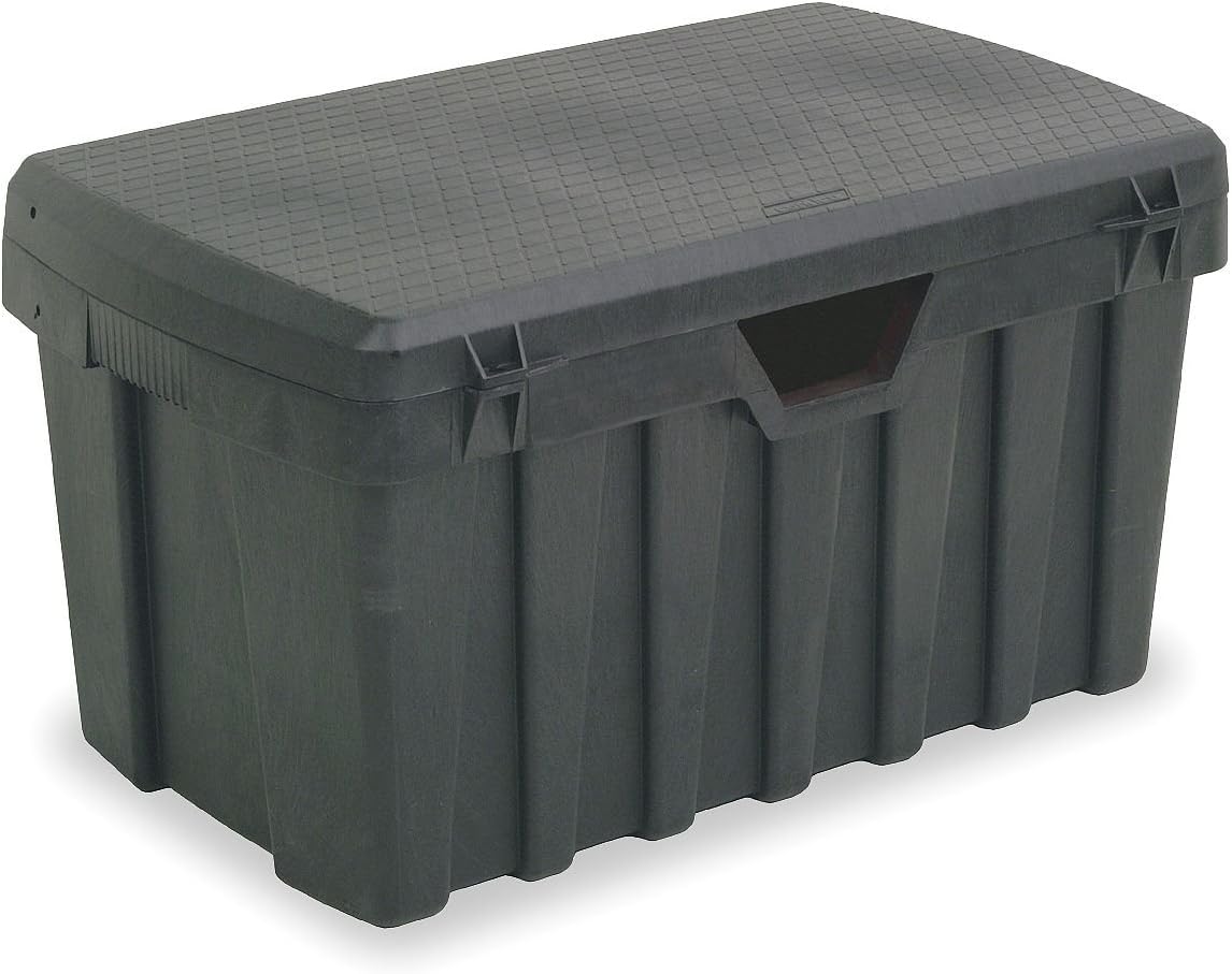 Schwerlast-Aufbewahrungsbox, abschließbar, Kunststoff, 185 Liter ...