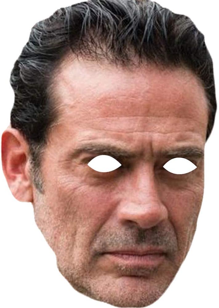 Lord Fox Negan Jeffrey Dean Morgan The Walking Dead Celebrity Face Mask ...