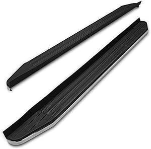 TAC (Excl. R/T Model) 2011-2015 Dodge Durango Running Boards BLK Side ...