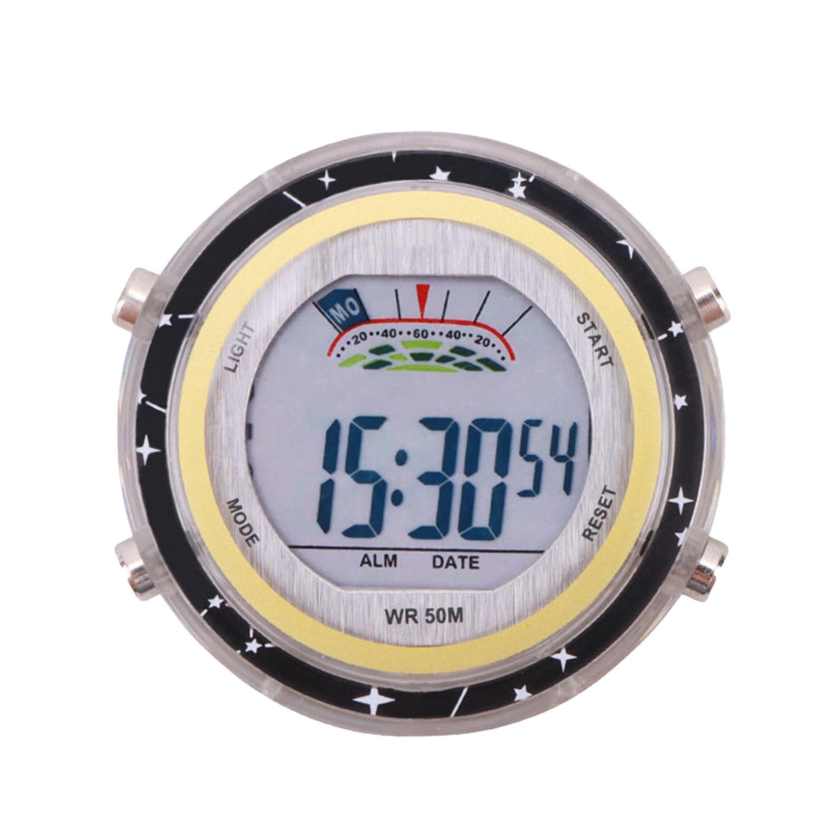 Mua Motorcycle Clock, Bike Handlebar Clock with Luminous Dial ...