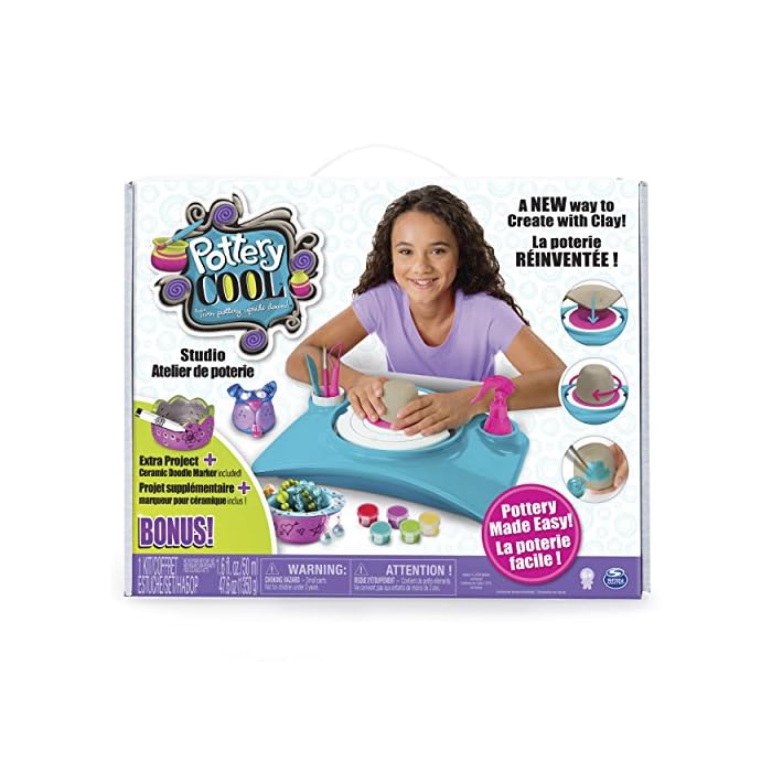 Buy Exclusive Pottery Cool Studio Set Bonus Extra Project Clay Kids ...