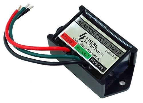 Leisure Lectronics Automatic Livewell Timer Aerator Pump 12V Module for ...
