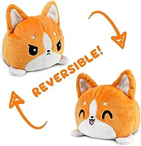 Amazon.com: TeeTurtle | The Original Reversible Corgi Plushie ...