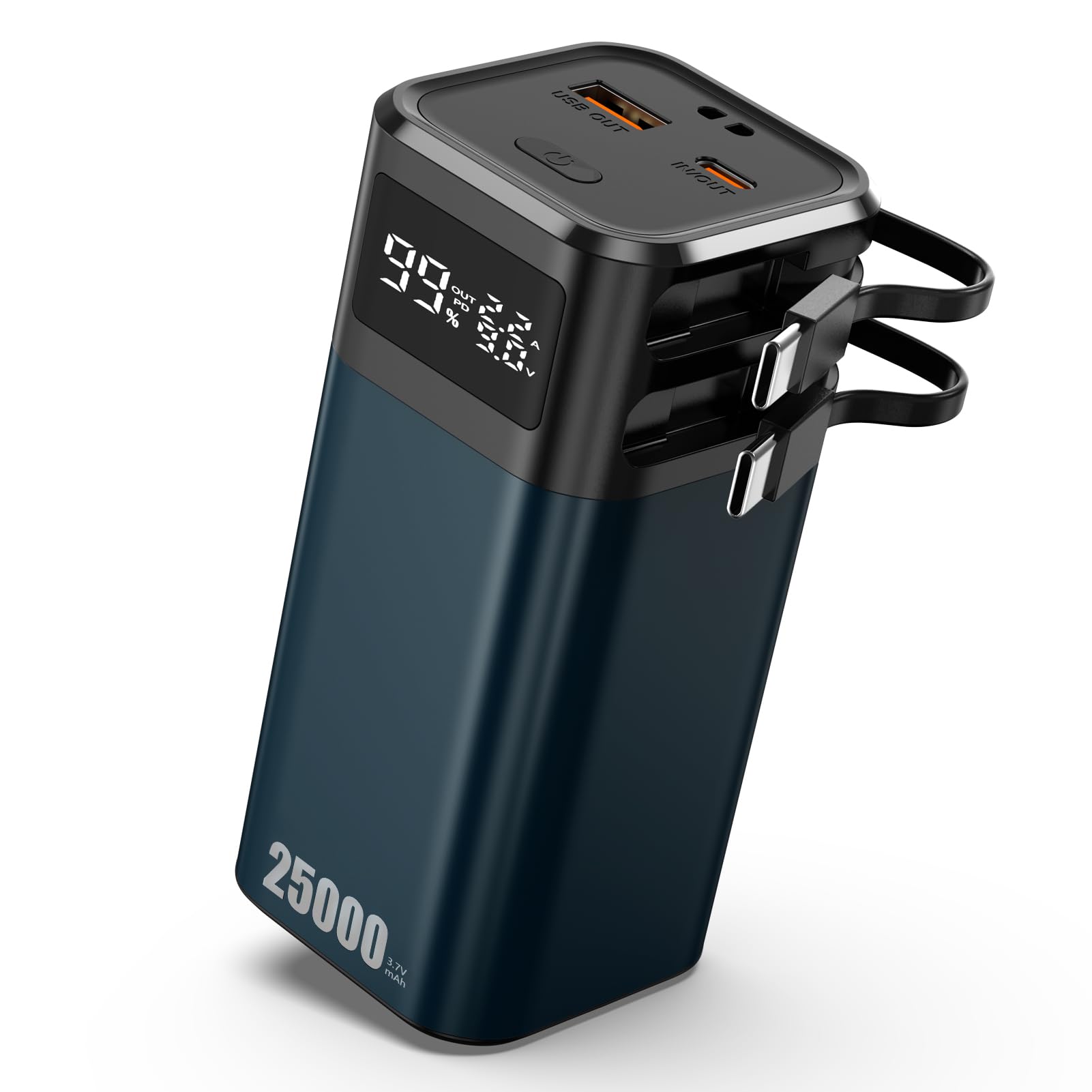 Power Bank, 25000mAh Portable Charger Power Bank, The Same 4680 Battery ...