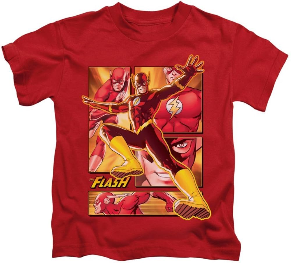 Amazon.com: Juvenile: The Flash - Flash Kids T-Shirt Size 4: Clothing