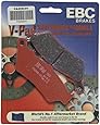 Amazon.com: EBC Brakes FA209/2V Semi Sintered Disc Brake Pad, Black ...