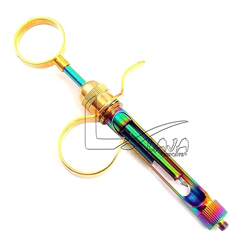 Laja Imports Anesthetic Dental Syringe 1.8 Ml 2 Rings Multi Rainbow ...