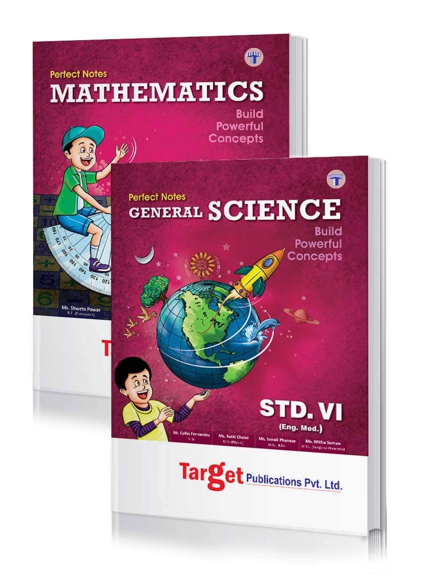 Std 6 Perfect Notes Maths And Science Books English Medium 