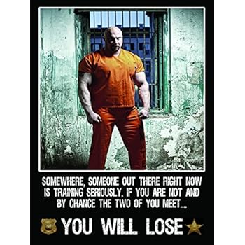 Amazon.com: Police Poster Police Workout Police Fitness Police Gifts ...