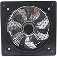 Amazon.com: REBaiYU 12 Inch Wall Mounted Exhaust Fan,125W Kitchen ...